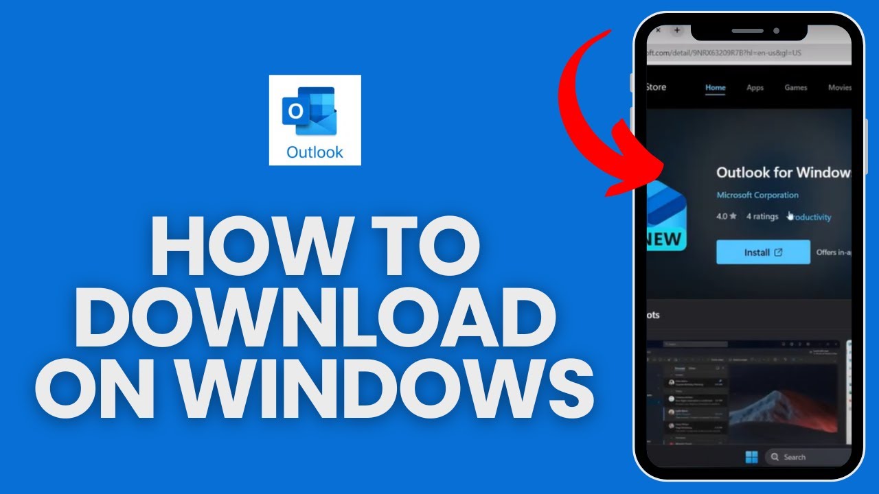 How to Download Microsoft Outlook on Windows 2024 | Install Microsoft ...