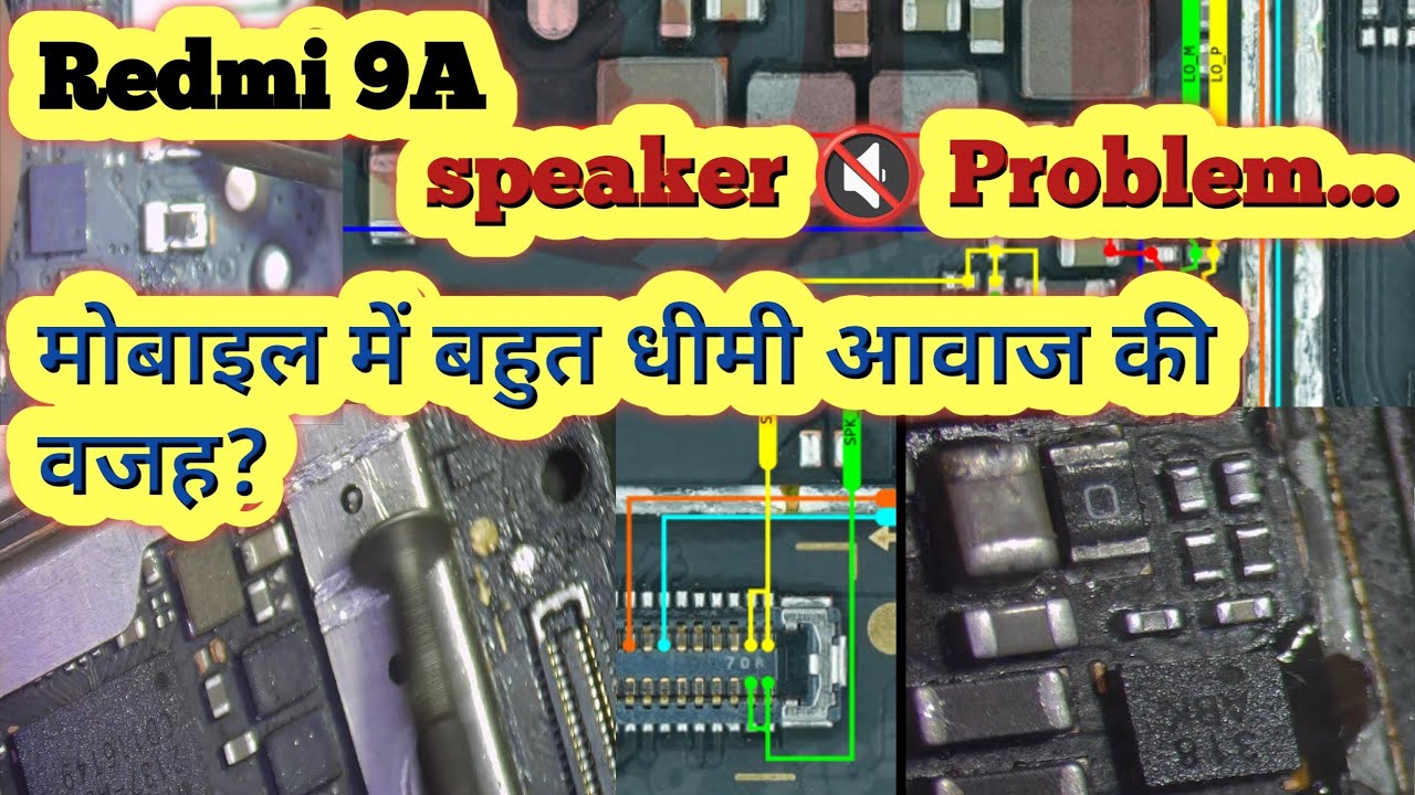 Redmi 9A Speaker Problem| Xaomi 9A Ringer Not Working Jumper | Mi 9 ...