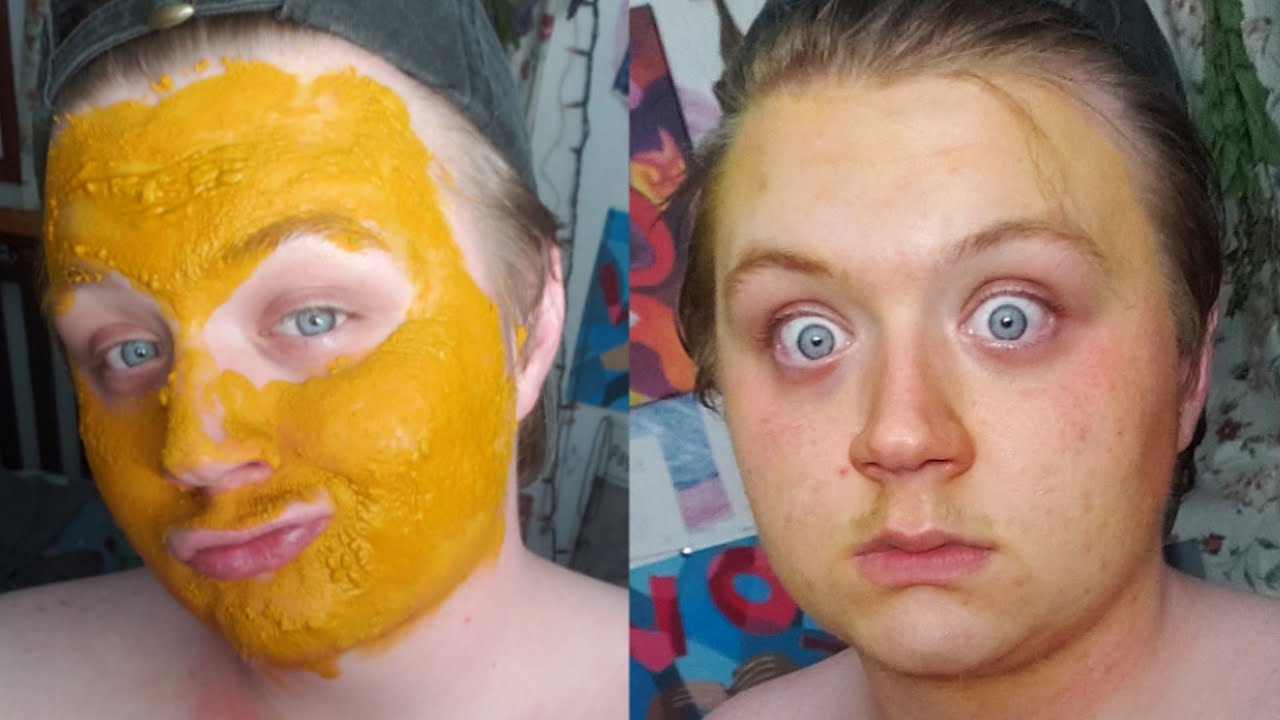 Face mask Fail! Part Three: DIY Turmeric Powder and Lemon - YouTube