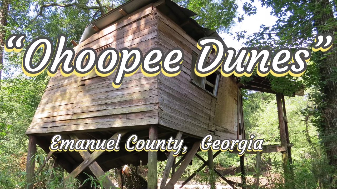 OHOOPEE DUNES Emanuel County, Georgia - YouTube