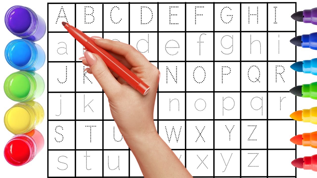 123 |Learning Numbers: Let's Trace & Write 1234 | Educational Video for ...