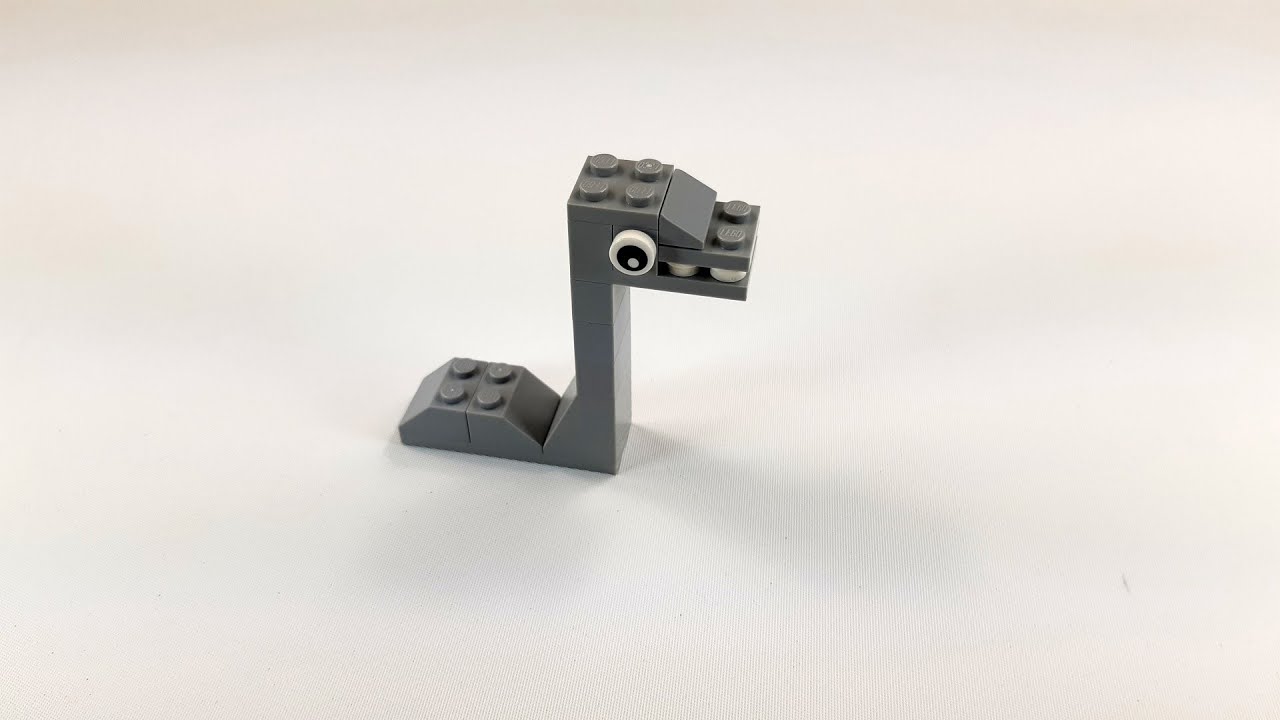 How to build a Loch Ness Monster with LEGO #LEGO #dinosaur #monster ...