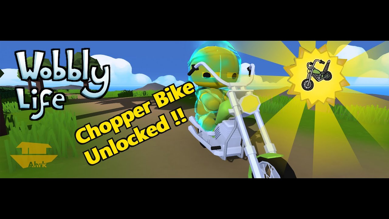Wobbly life - Chopper Bike Unlocked! - YouTube