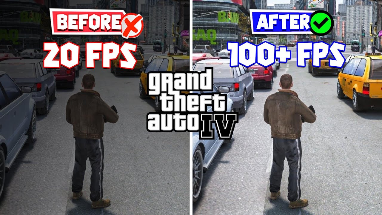 How To Fix Lag in GTA 4 | 2 GB Ram & No Graphics Card🔥(Complete Guide ...