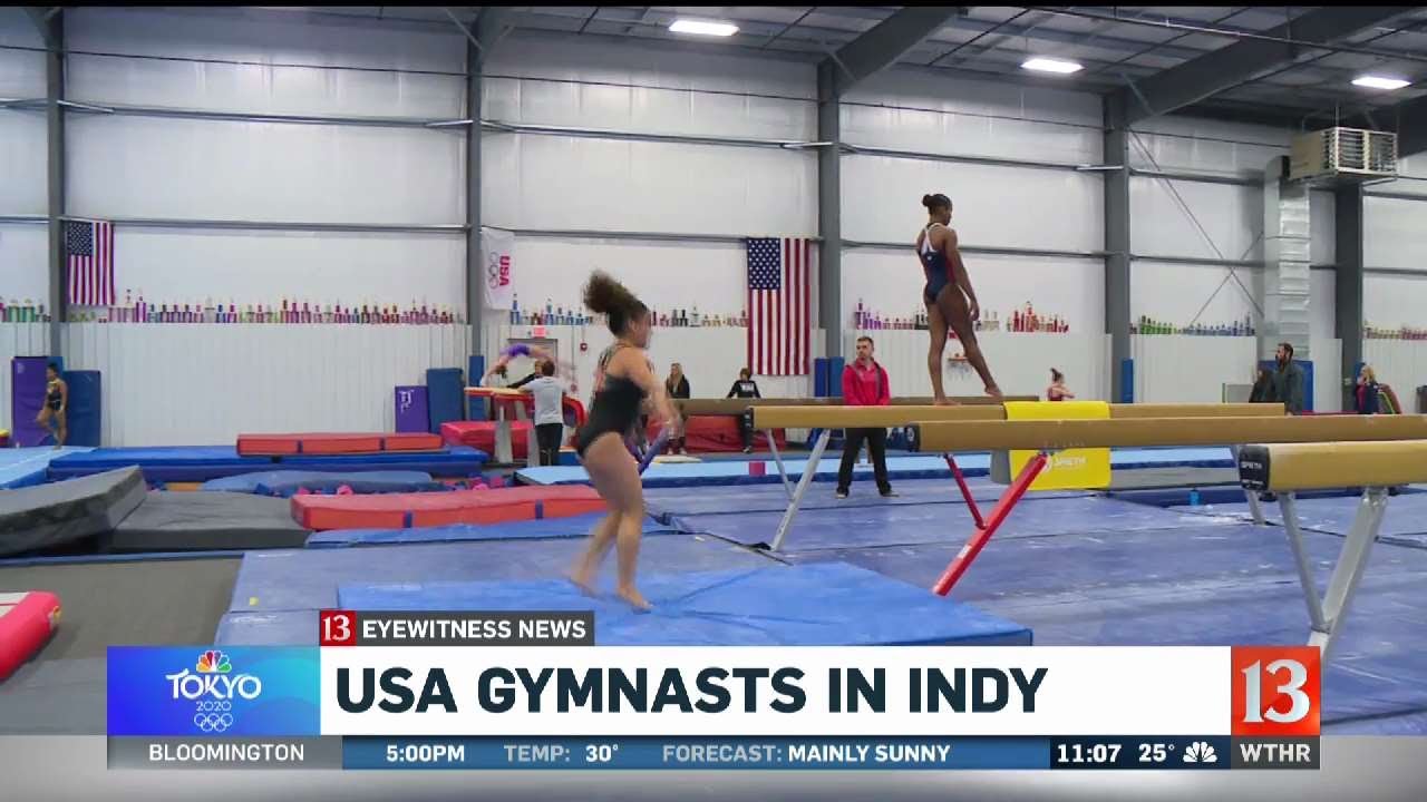 USA Gymnastics in Indy - YouTube