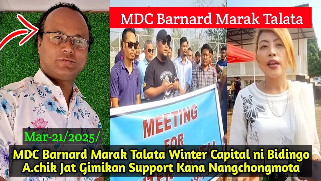 Winter Capital ni Bidingo A.chik Jat Gimikan Support Kana Nangchongmota MDC Barnard Marak Talata ...