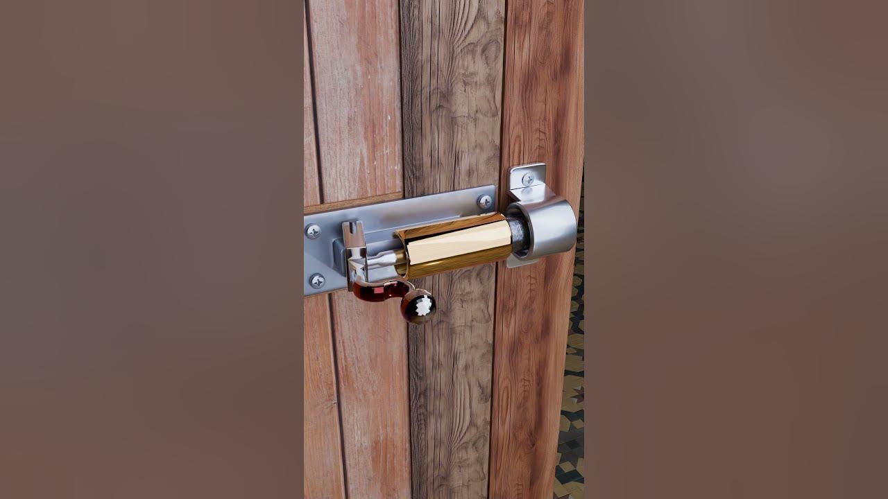 Simple Door Locking Mechanisms - YouTube