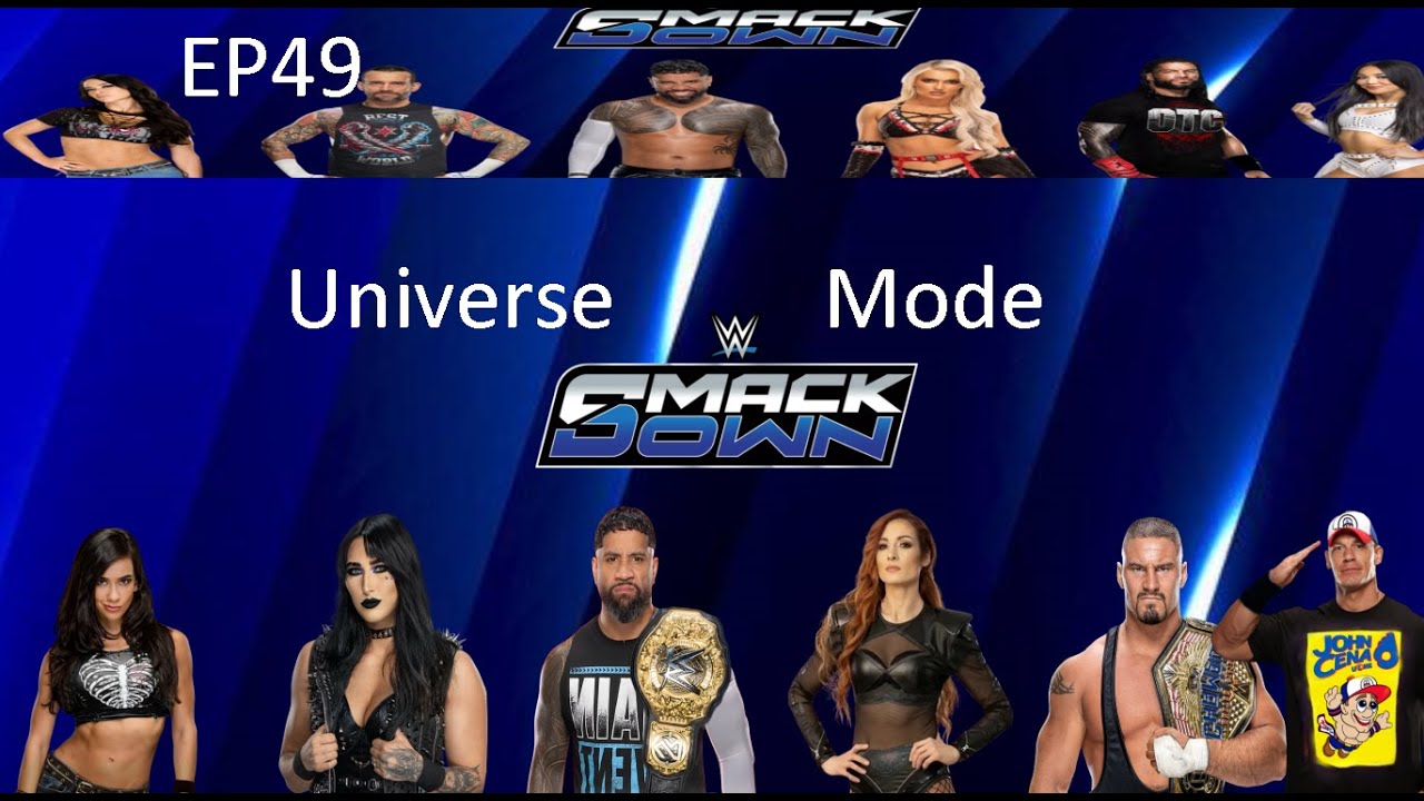 WWE2K24 Universe Mode Season 11 Episode 49 - YouTube