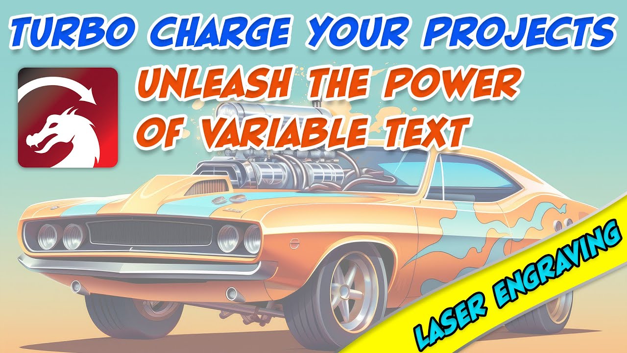 Massive Time Saver - Lightburn Software - Variable Text - Revealing it's Superpowers - YouTube