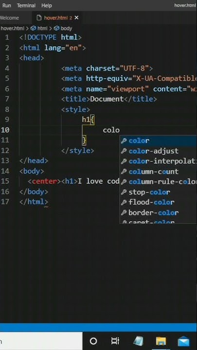 Css Text Shadow And Hover Effect Coding Codinglife Vscode Code Css Htmlcss Html