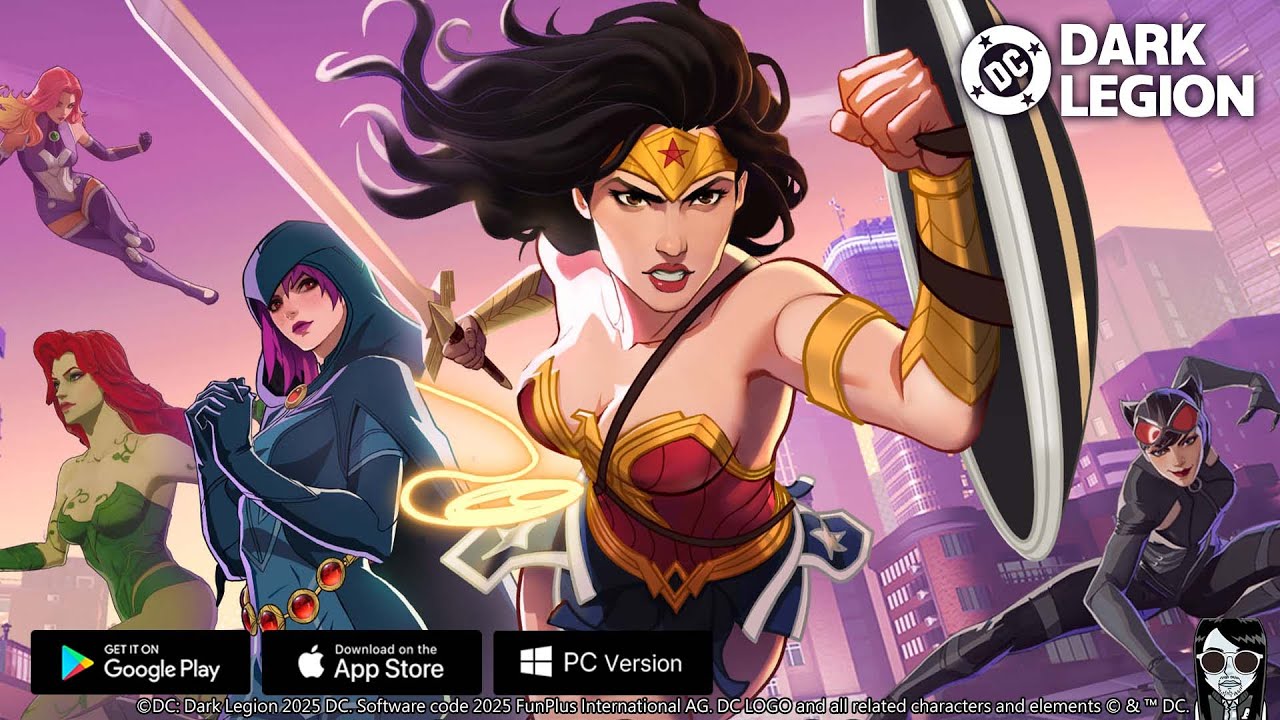 DC: Dark Legion - Official Launch Gameplay Android APK iOS PC - YouTube