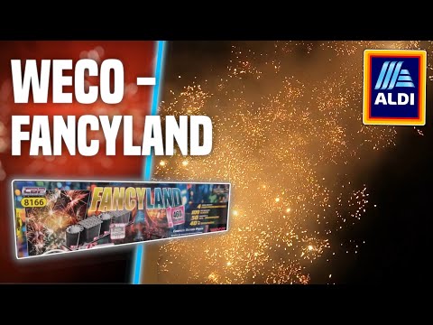 WECO FANCYLAND - Aldi NEUHEIT für SILVESTER 2025/26 | Weco Verbund | Feuerwerk