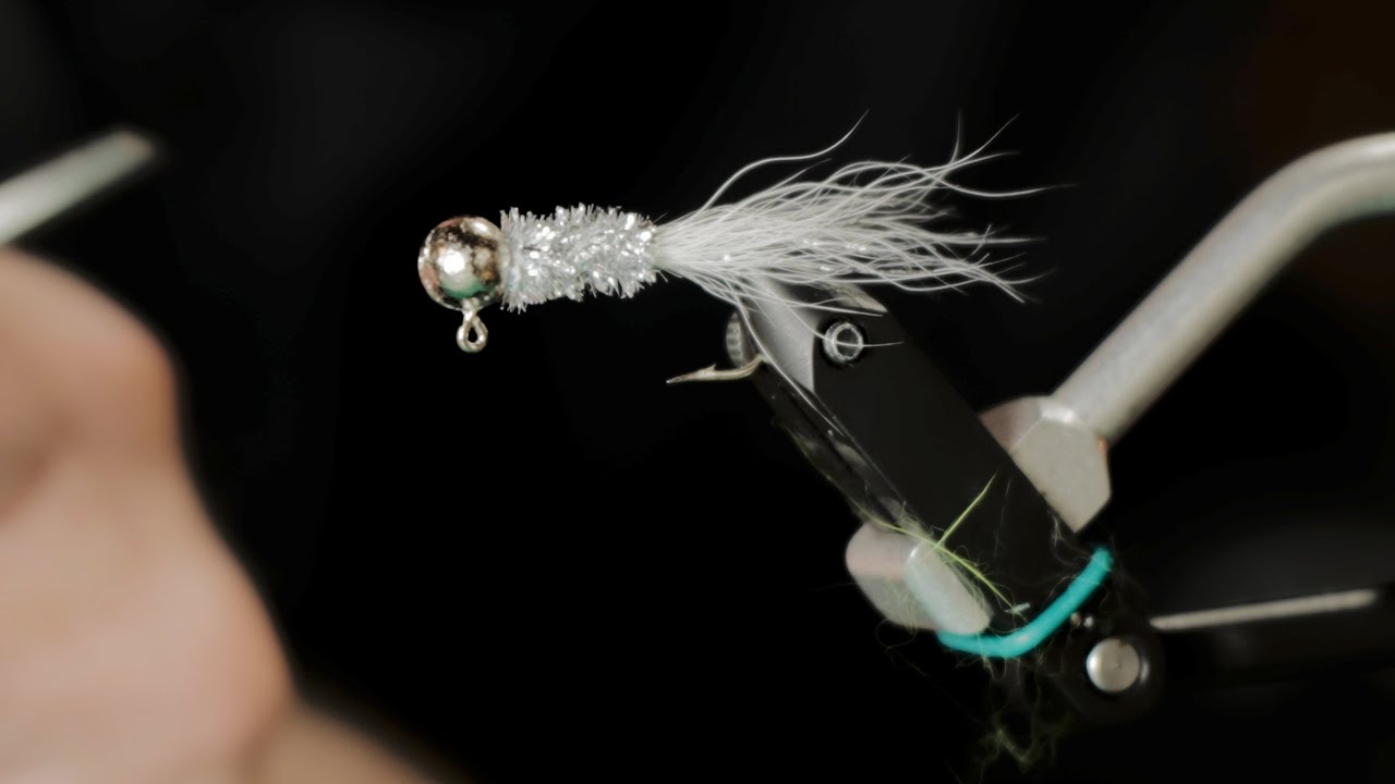 How To Tie Buck Tail Perch Persuader Jig - YouTube