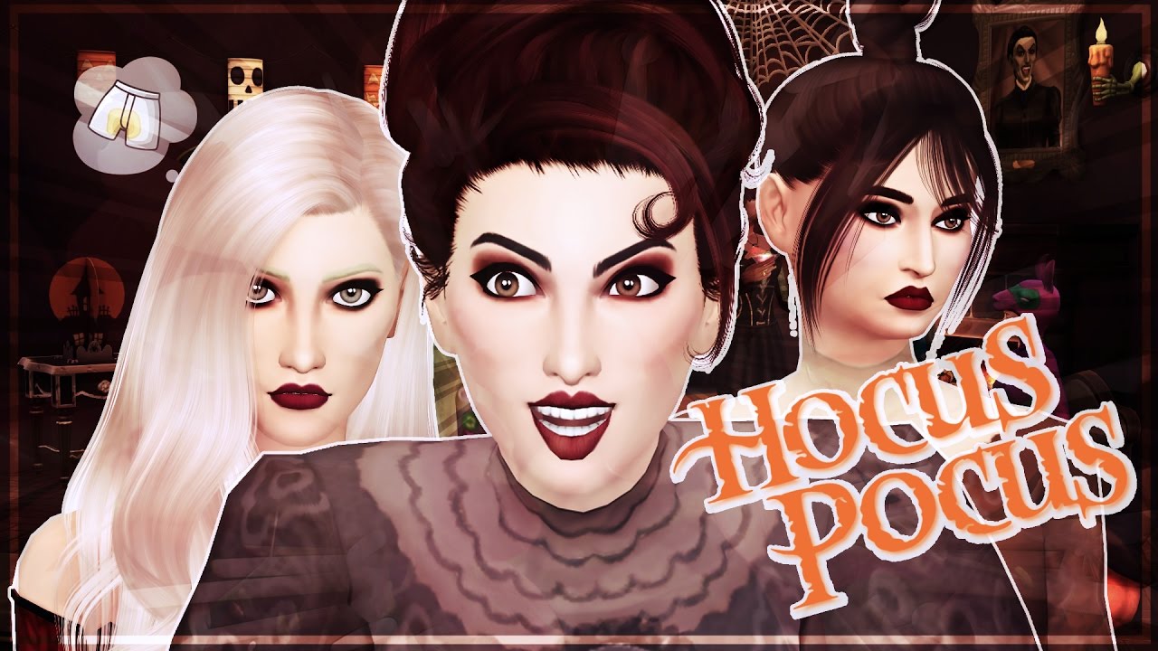 Sanderson Sisters | Hocus Pocus | The Sims 4 CAS | Collab w/ Angelia ...