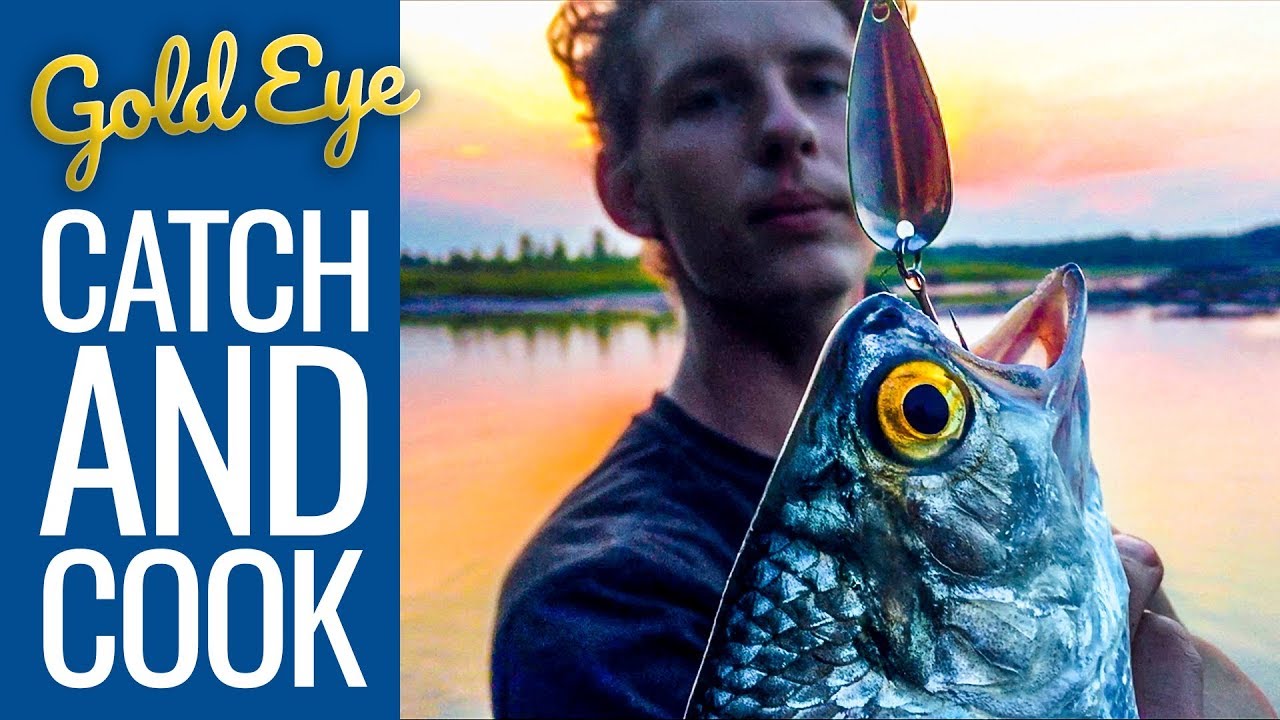 Bushcraft Catch and Cook at the Treehouse: Fishing in Canada for ...