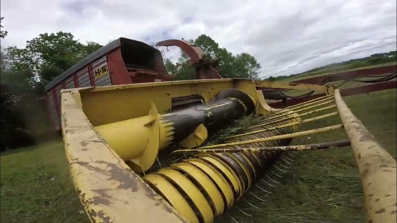 Chopping Hay 2024 - YouTube