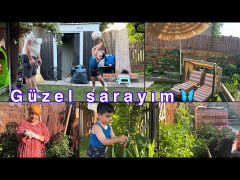 En huzurlu yer bahçemi özlemişim/azadın keyf alanı/son gün takipçimle karşılaştım🥰