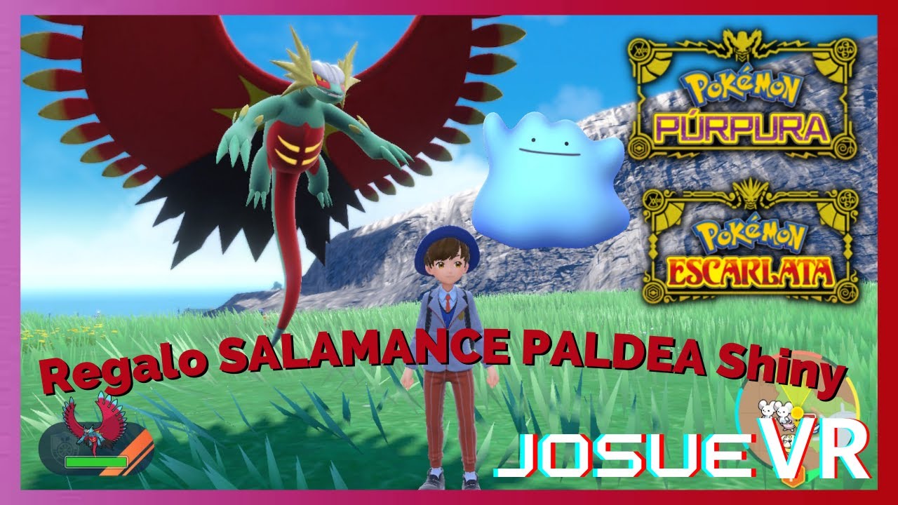 🟥REGALO SALAMANCE PALDEA SHINY COMPETITIVO Y DITTO 6IVS 🟥POKEMON ...