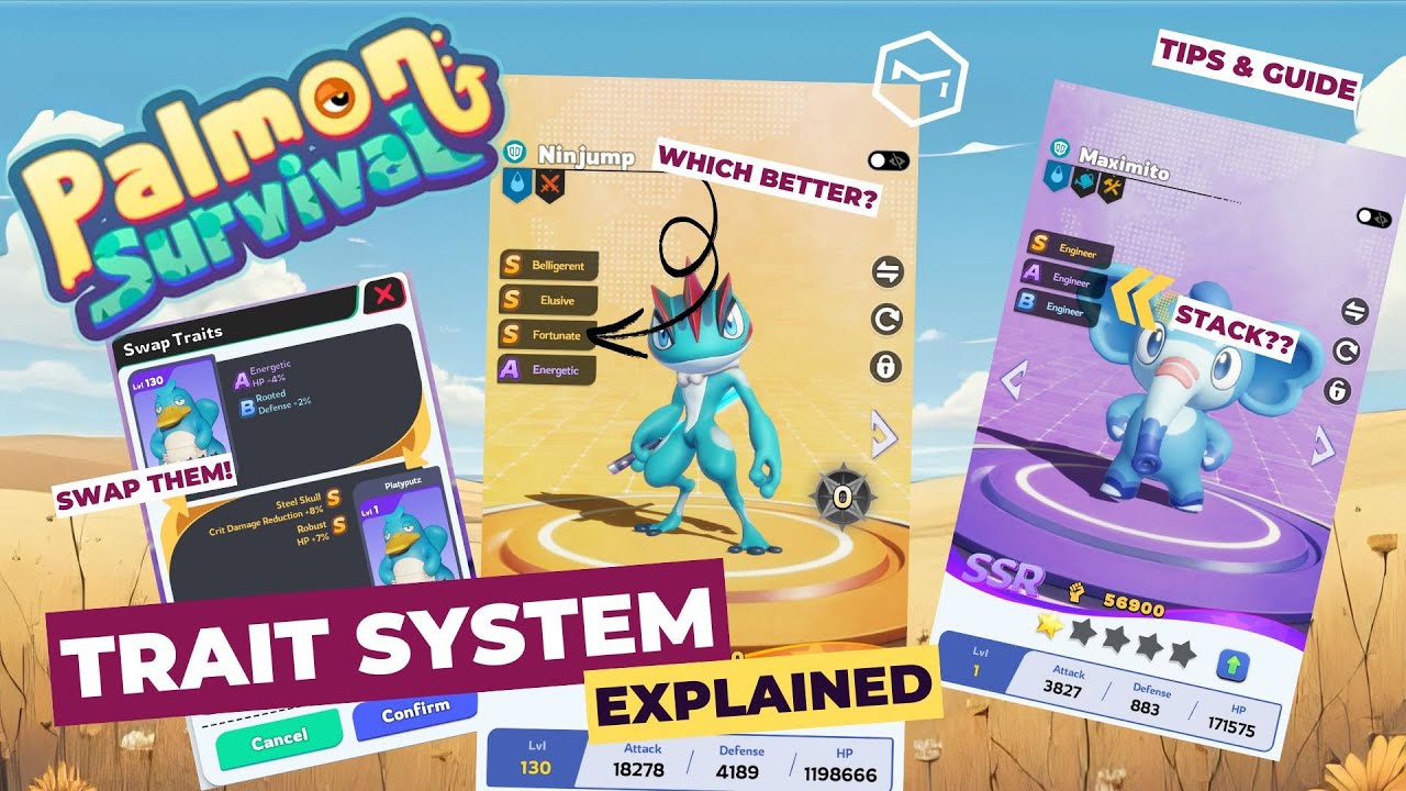 Palmon Survival Trait System Explained – Best Traits, How It Works, and ...