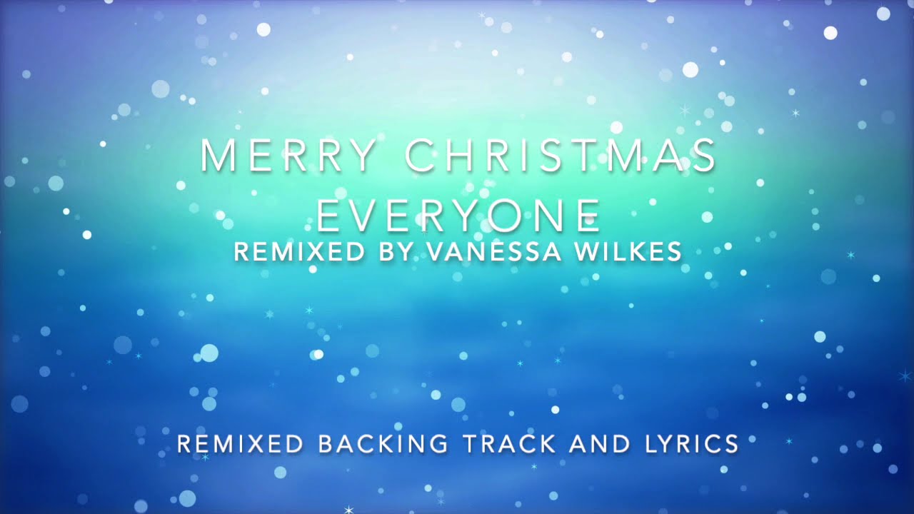 🎄 Shakin' Stevens - Merry Christmas Everyone (Gospel Remix) | Backing ...