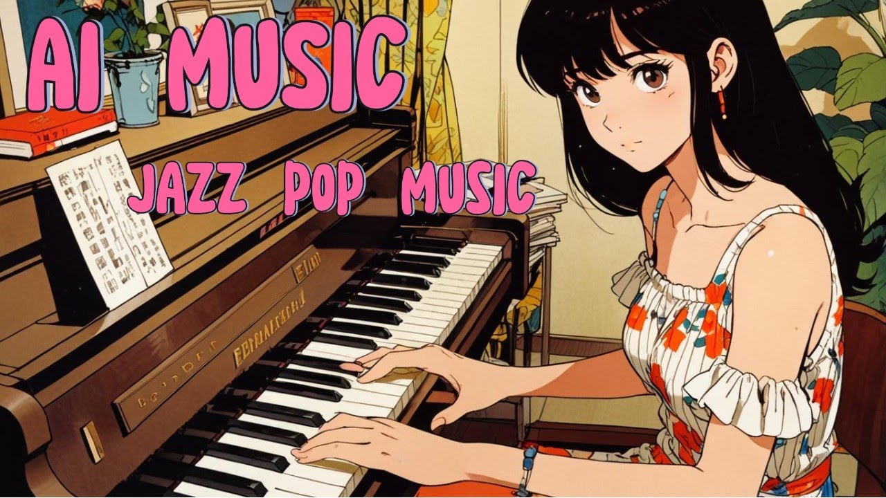 【Playlist】Jazz Pop/piano/AI【Japanese and English lyrics】 - YouTube