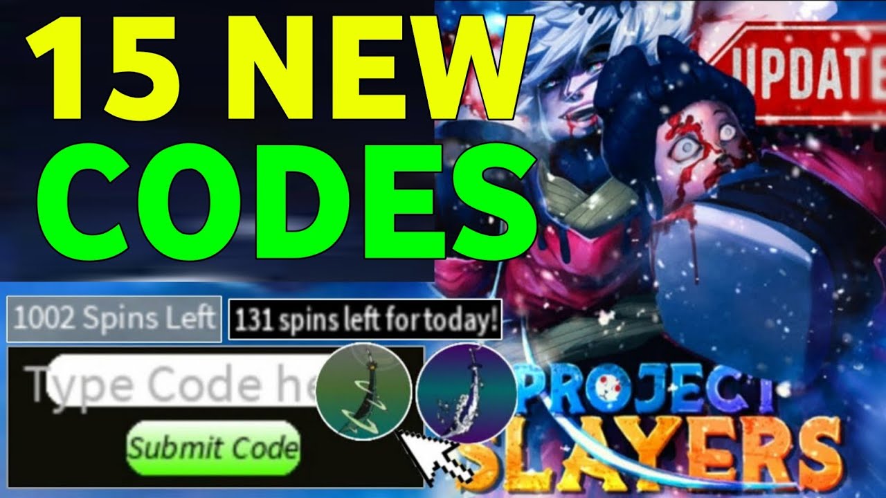 UPDATE!⚡CODES⚠️PROJECT SLAYER CODES - CODES FOR PROJECT SLAYER - ROBLOX ...