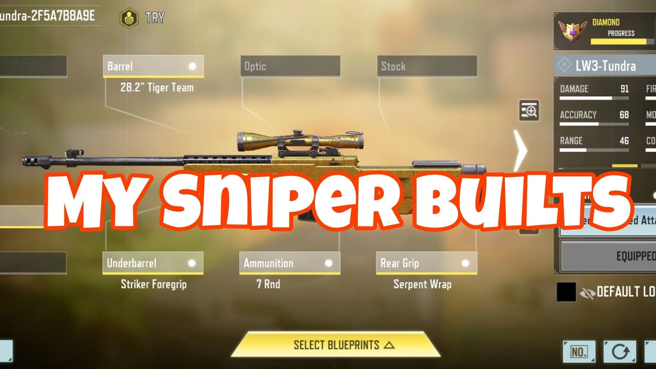 My sniper builds - Call Of Duty Mobile - YouTube