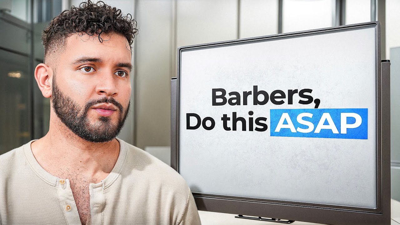 BARBER MARKETING MASTER CLASS | How to Cut Hair and Record Content ...