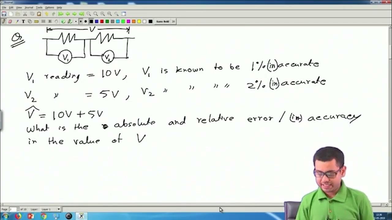 Error Calculation #ch19 #swayamprabha - YouTube