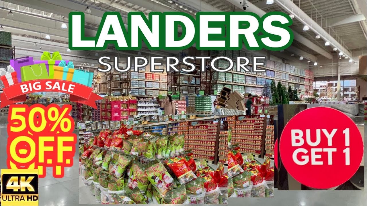 LANDERS | MEGA HOME & TOYS SALE ! | Oct.18 -31 2023 | up To 50% Off ...