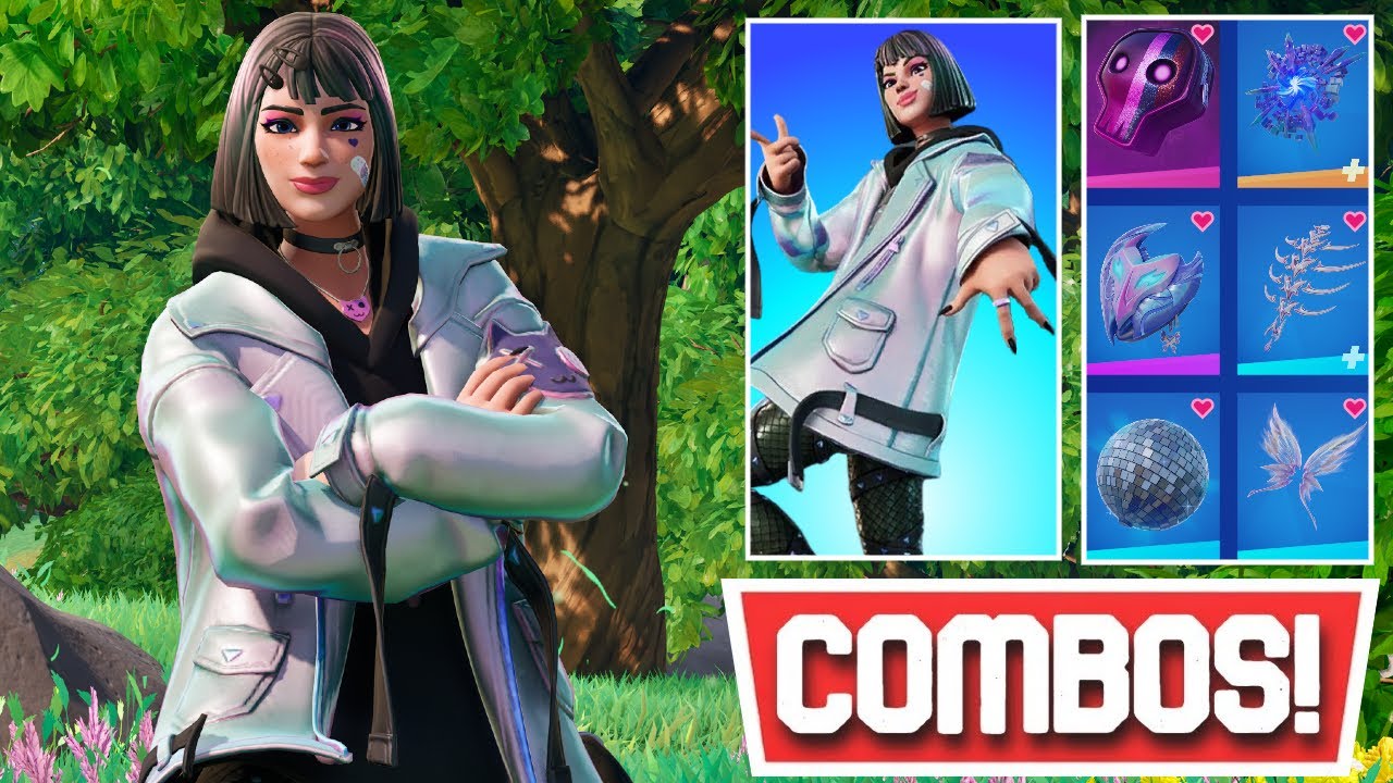 *NEW STYLE* BEST HALLEY SKIN COMBOS [HOLO HAIL STYLE]! | Fortnite - YouTube