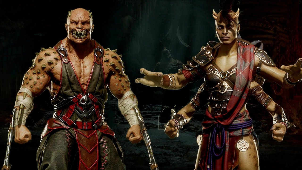 Hell's Teeth Baraka Vs Shokan Queen Sheeva | Very Hard | Mortal Kombat ...