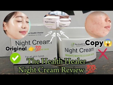 The Health Healer Night Cream Different between Original And Copy 💯 ️# ...