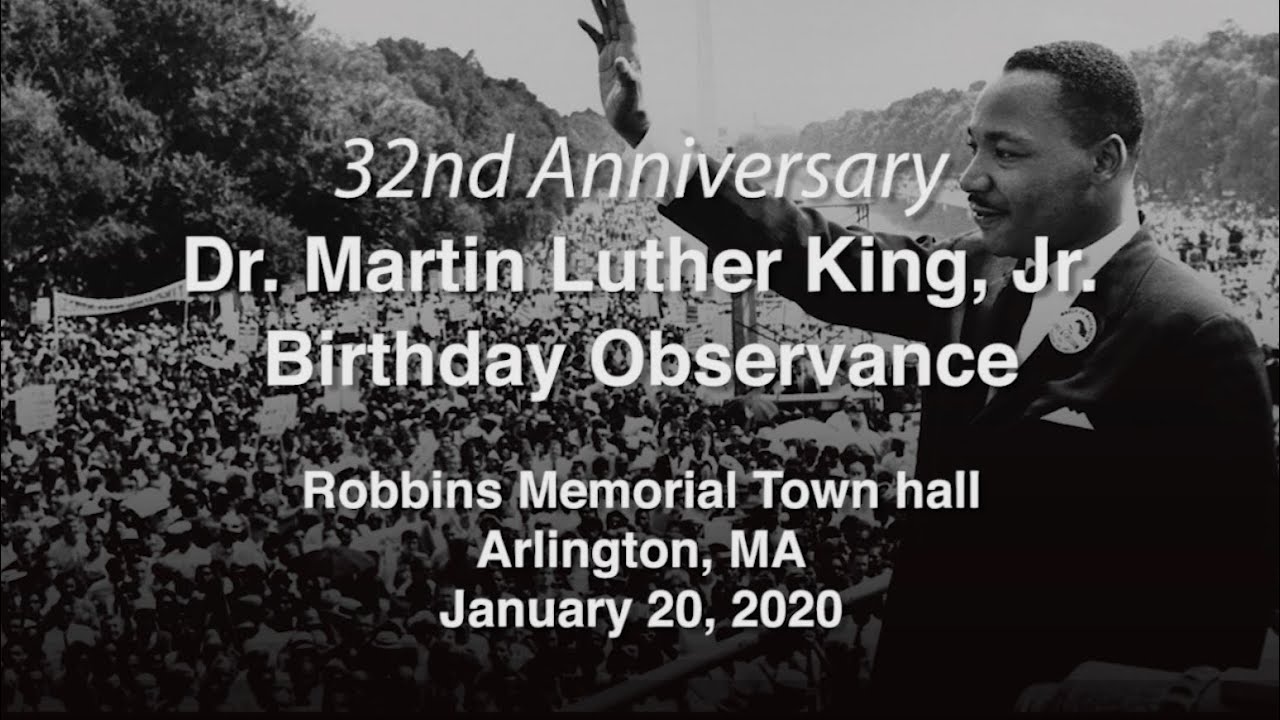 Dr. Martin Luther King, Jr. Birthday Observance 2020 - YouTube