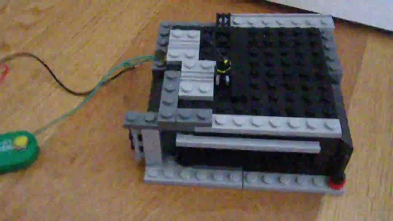 Custom Lego prison cell block (improved) - YouTube