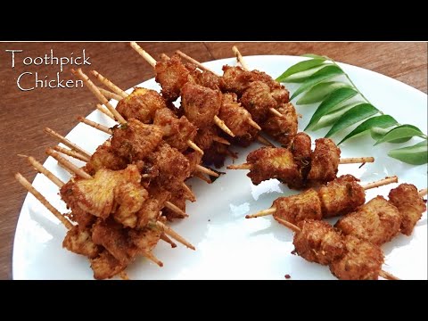 Toothpick Chicken - YouTube