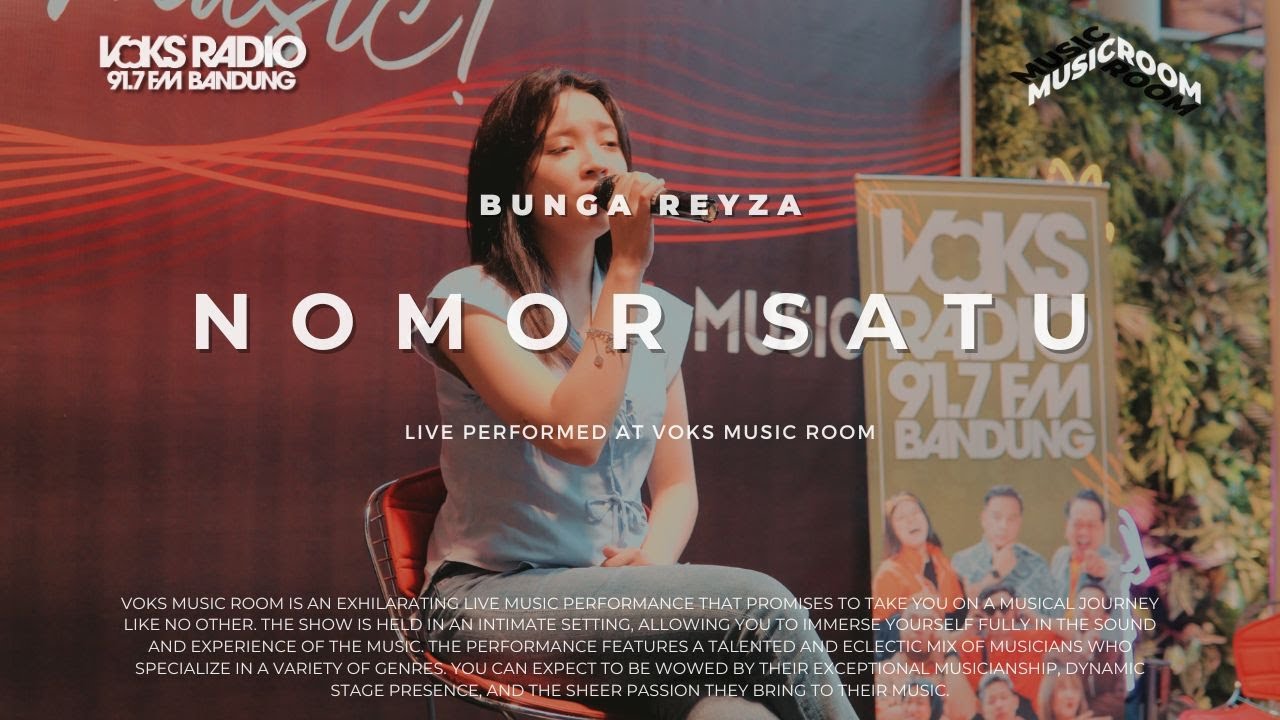 Bunga Reyza - Nomor Satu | Live at Voks Music Room - YouTube
