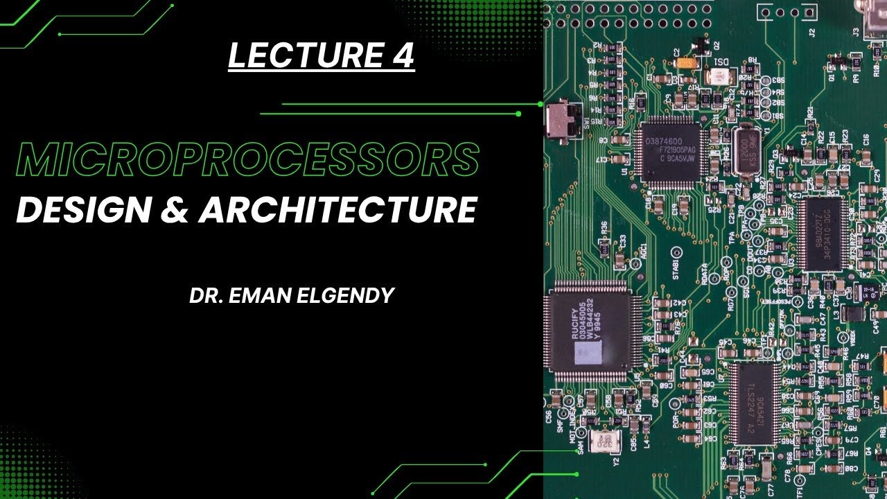 Microprocessors | Lecture (4) - Dr. Eman Elgendy - YouTube