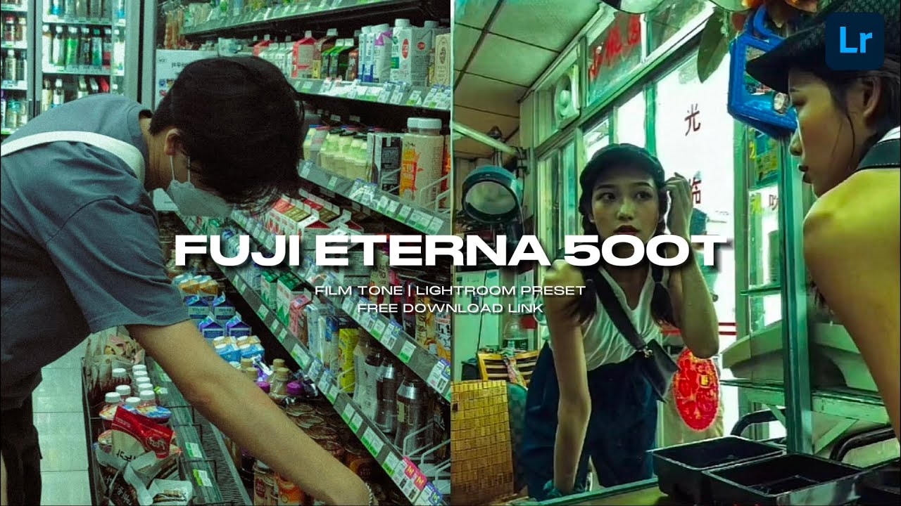 Fuji Eterna 500T | Free Lightroom Film Presets Free DNG - YouTube