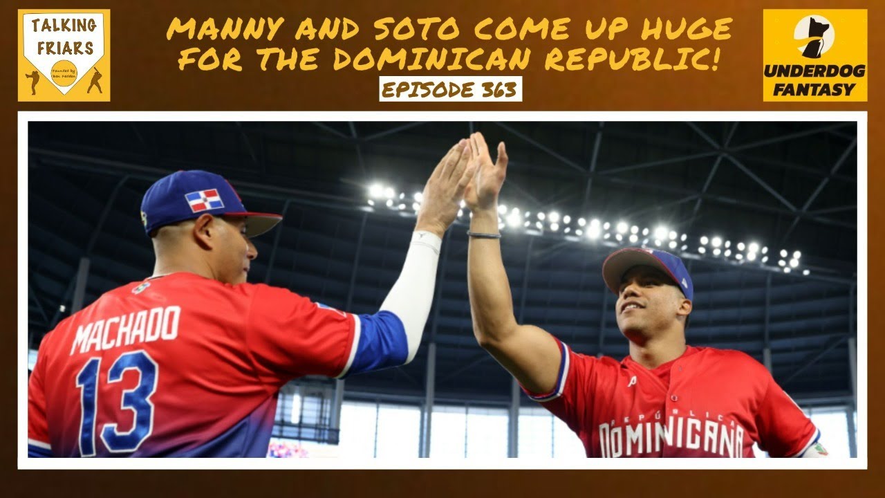 Manny & Soto Star in Dominican Republic’s 1st World Baseball Classic ...