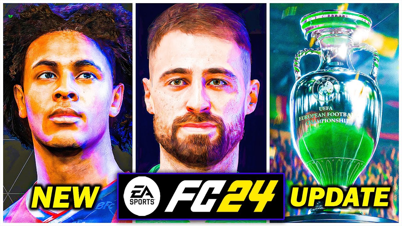 EA Sports FC 24 - NEW FACE SCANS AND EURO 2024 GAMEPLAY - YouTube