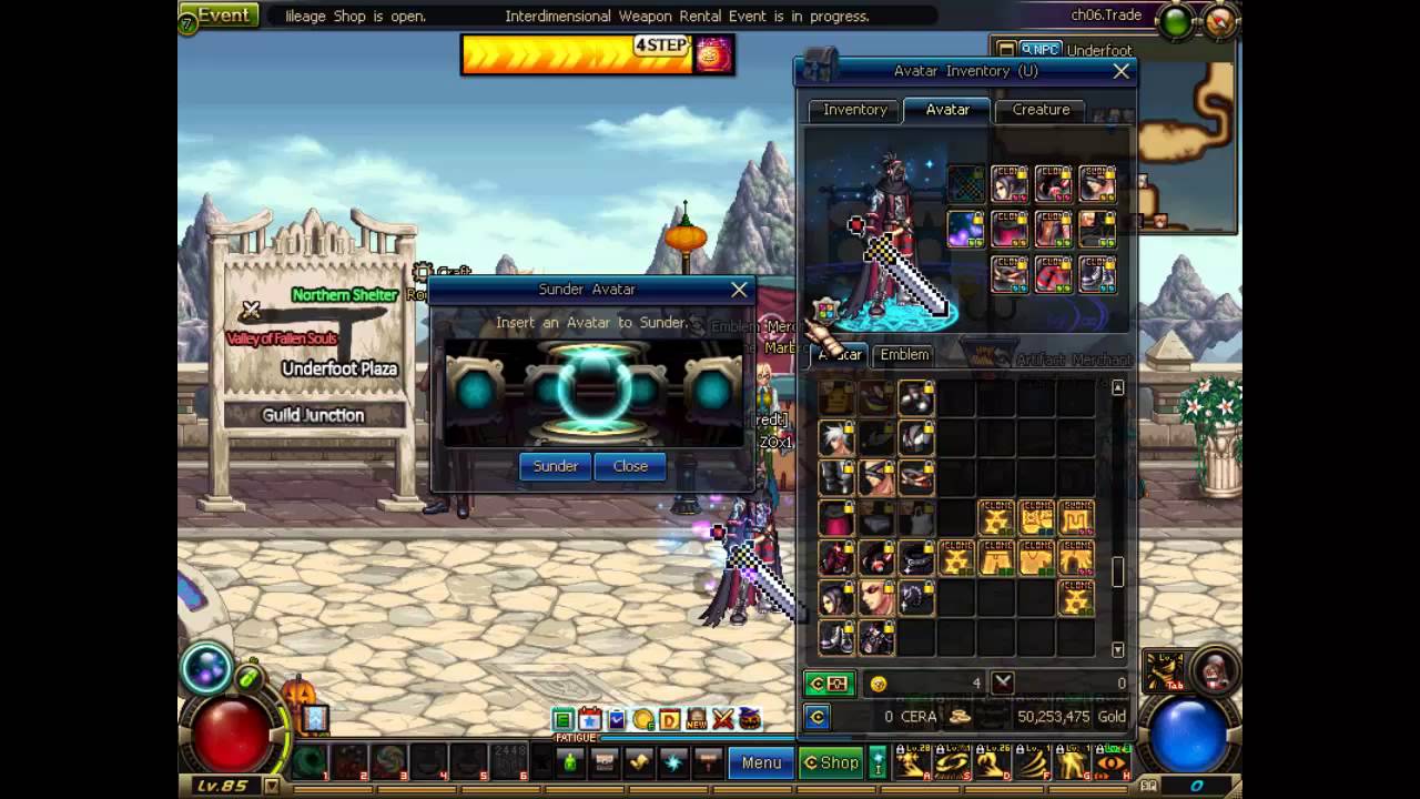 [DFO]Sundering 21 Avatars - YouTube