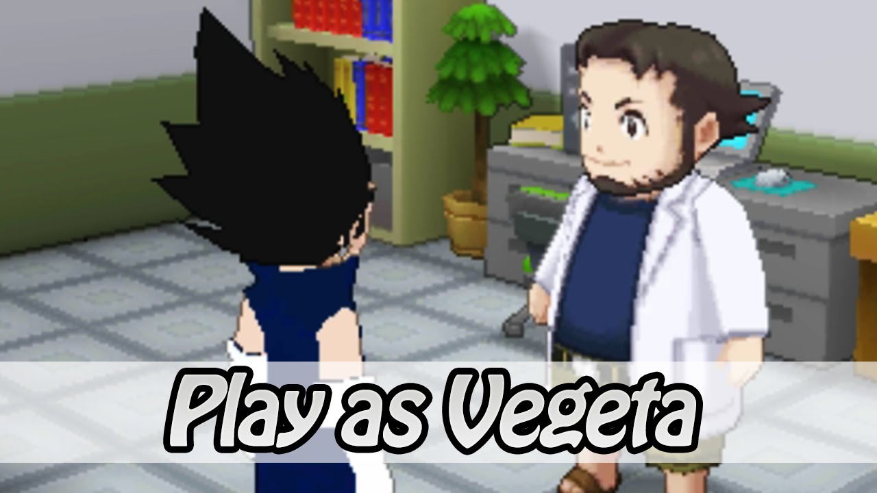 Play as Vegeta - Pokemon Omega Ruby - YouTube