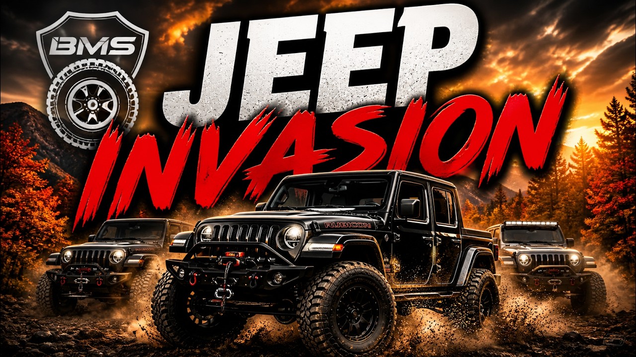 Great Smokey Mountain Jeep Invasion Jeep Build by BMS Team - YouTube