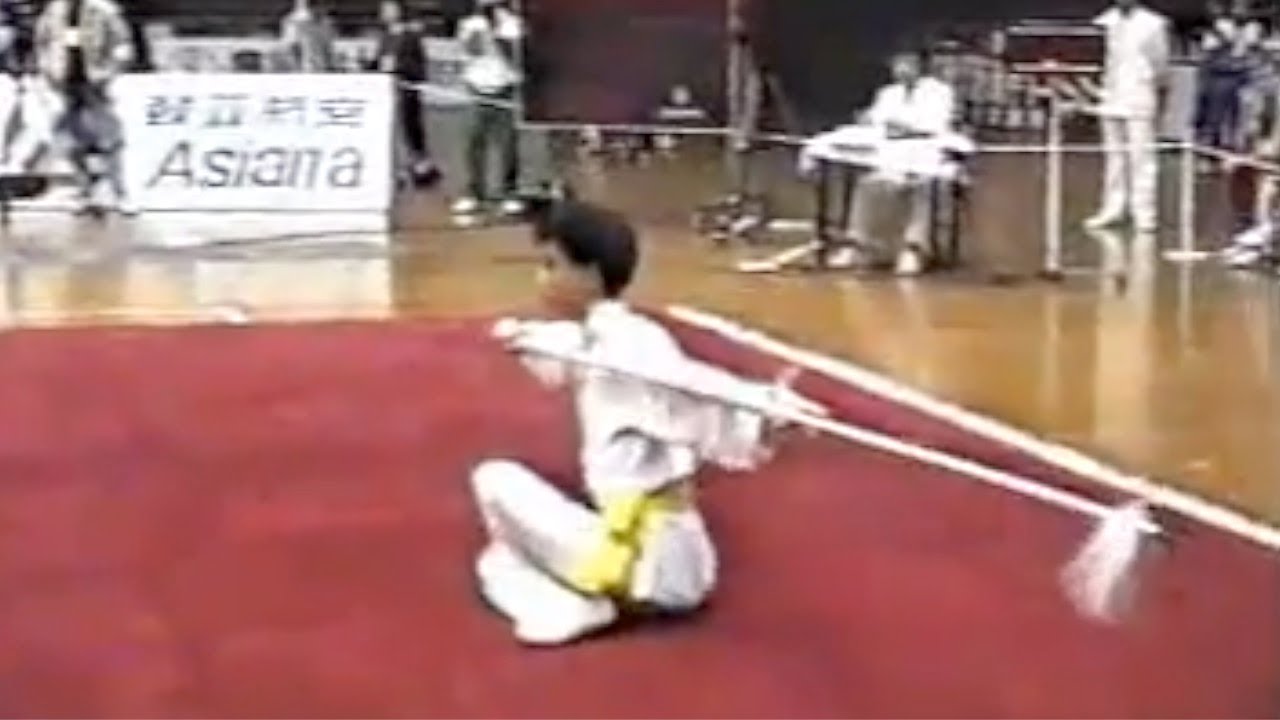 【Wushu】1st World Wushu Championships (1991) Men's Qiangshu 005 1216 ...