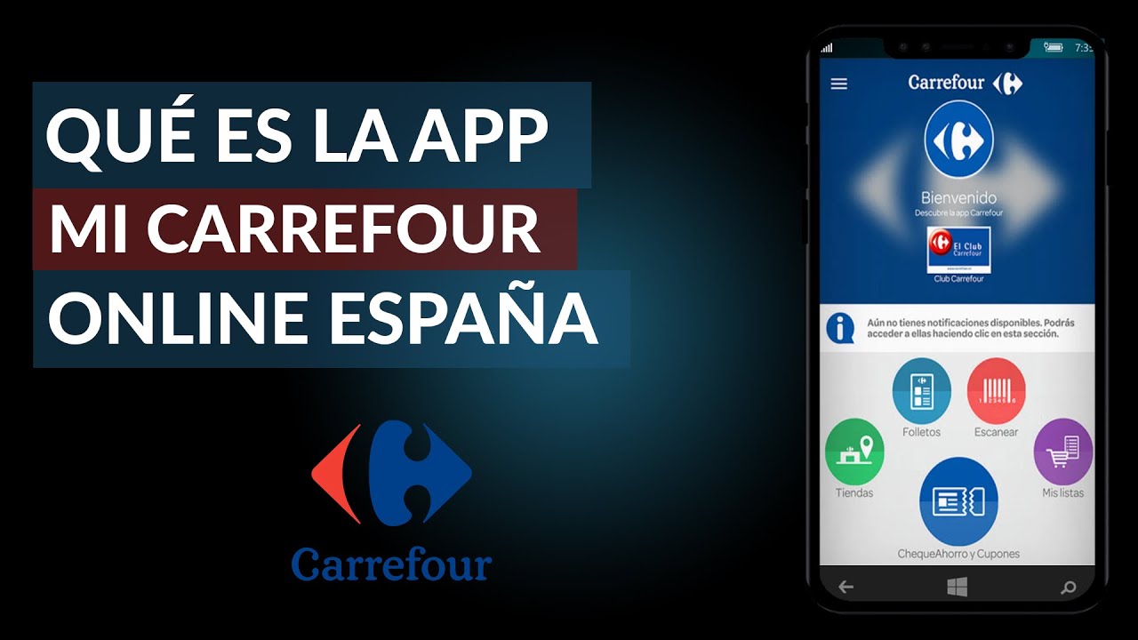 ¿Qué es y Cómo Funciona la App Mi Carrefour Online España? - YouTube