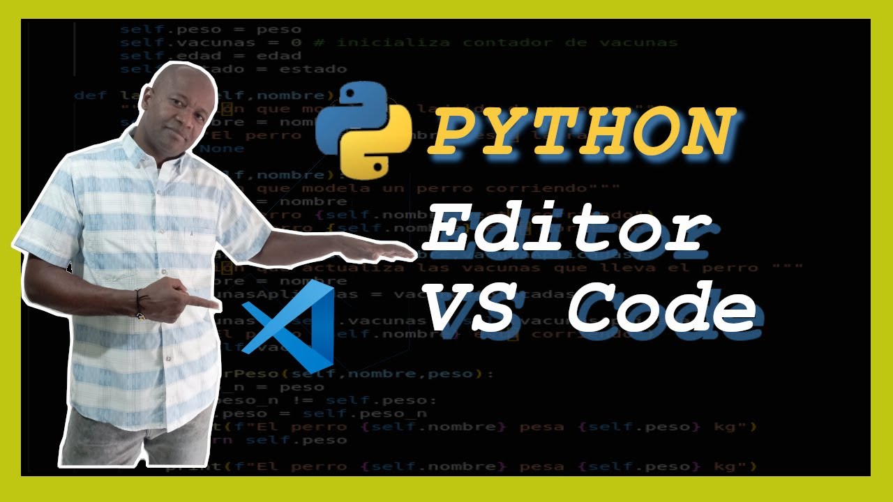 ¿Cómo programar Python con el editor Visual Studio Code? - YouTube