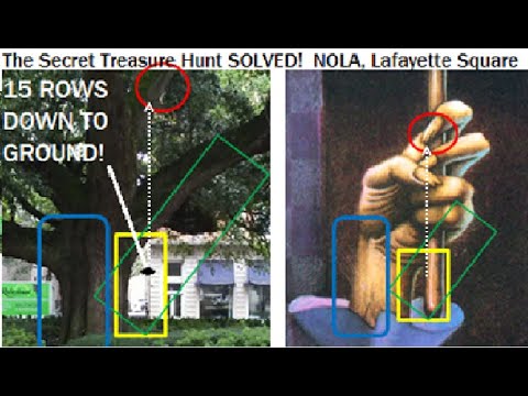 The New Orleans Puzzle SOLVED from "The Secret-A Treasure Hunt ...