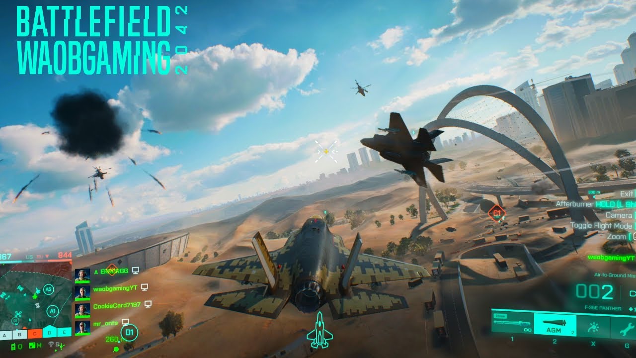 F35 Hourglass - Battlefield 2042 Gameplay (No commentary) RTX 3060 ...