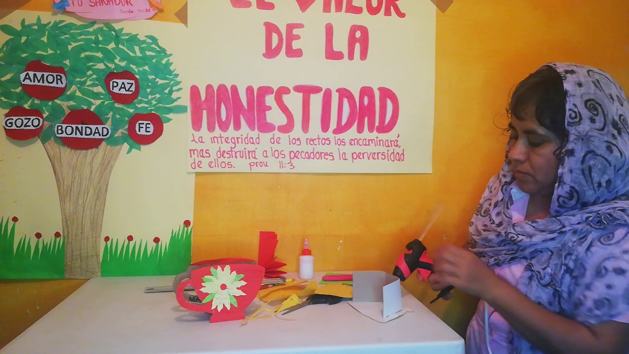 Sector Infantil Manualidad Tema 18 de Diciembre: "El valor de la ...